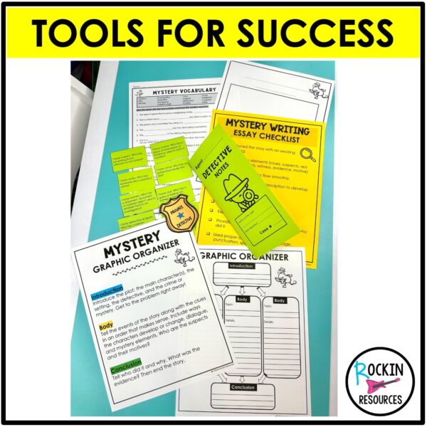 Mystery Writing- Halloween Writing- Solve a Mystery Writing - Rockin ...