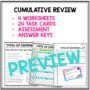 Types of Sentences Cumulative Review | Types of Sentences Assessment ...