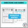 Snowflake Narrative Writing | WINTER WRITING ACTIVITY | SNOWFLAKE CRAFT ...