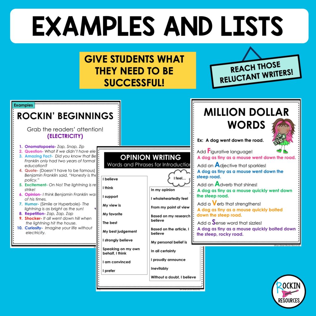 4th Grade Step-by-Step Writing® Program - Rockin Resources