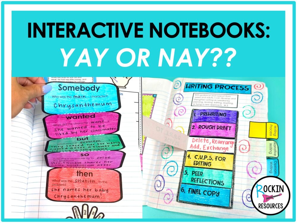 Interactive Notebooks: Yay or Nay? - Rockin Resources
