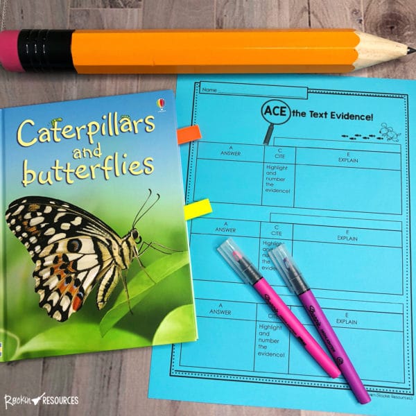 How to Teach Text Evidence - Rockin Resources