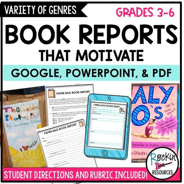 Book Reports that Motivate! Pick a Genre! - Rockin Resources