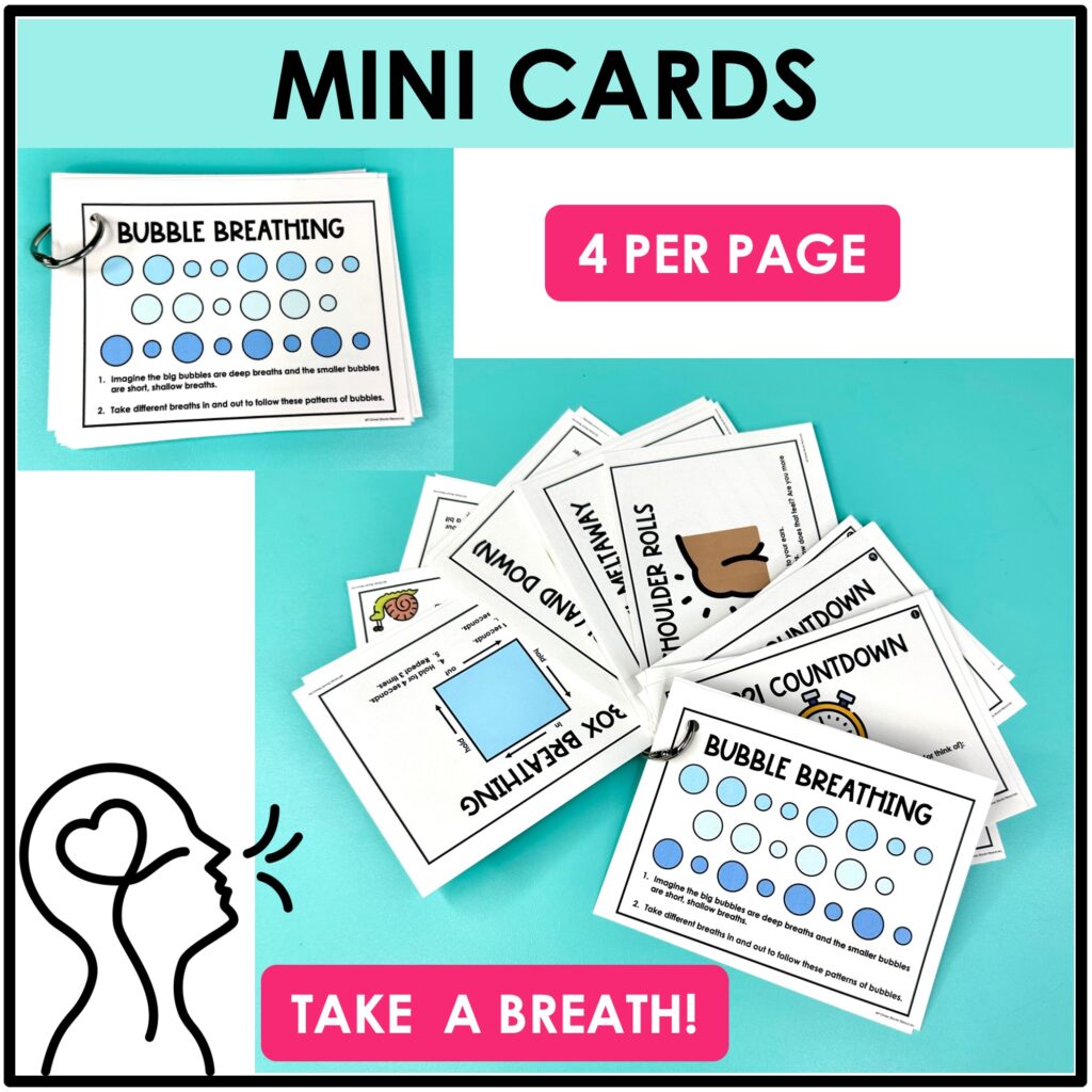 SOCIAL EMOTIONAL LEARNING POSTERS - SEL POSTERS AND CARDS - BREATHING ...