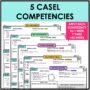 6TH GRADE SOCIAL EMOTIONAL LEARNING JOURNAL WITH CASEL FRAMEWORK SEL ...