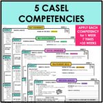 5TH GRADE SOCIAL EMOTIONAL LEARNING JOURNAL WITH CASEL FRAMEWORK ...