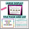 2nd Grade Common Core Standards "I can" and "We can" Statements - Math ...