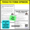 Opinion Writing Prompt: Crate Your Pet Debate - Rockin Resources