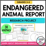 Endangered Animal Research Report | Engaging & Differentiated Writing ...
