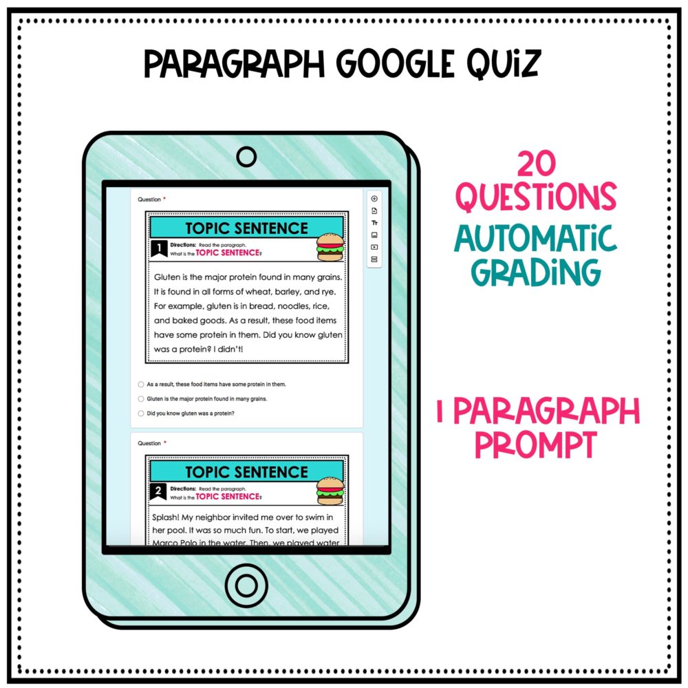 Sentence Structure and Paragraph Writing Google Version - Rockin Resources