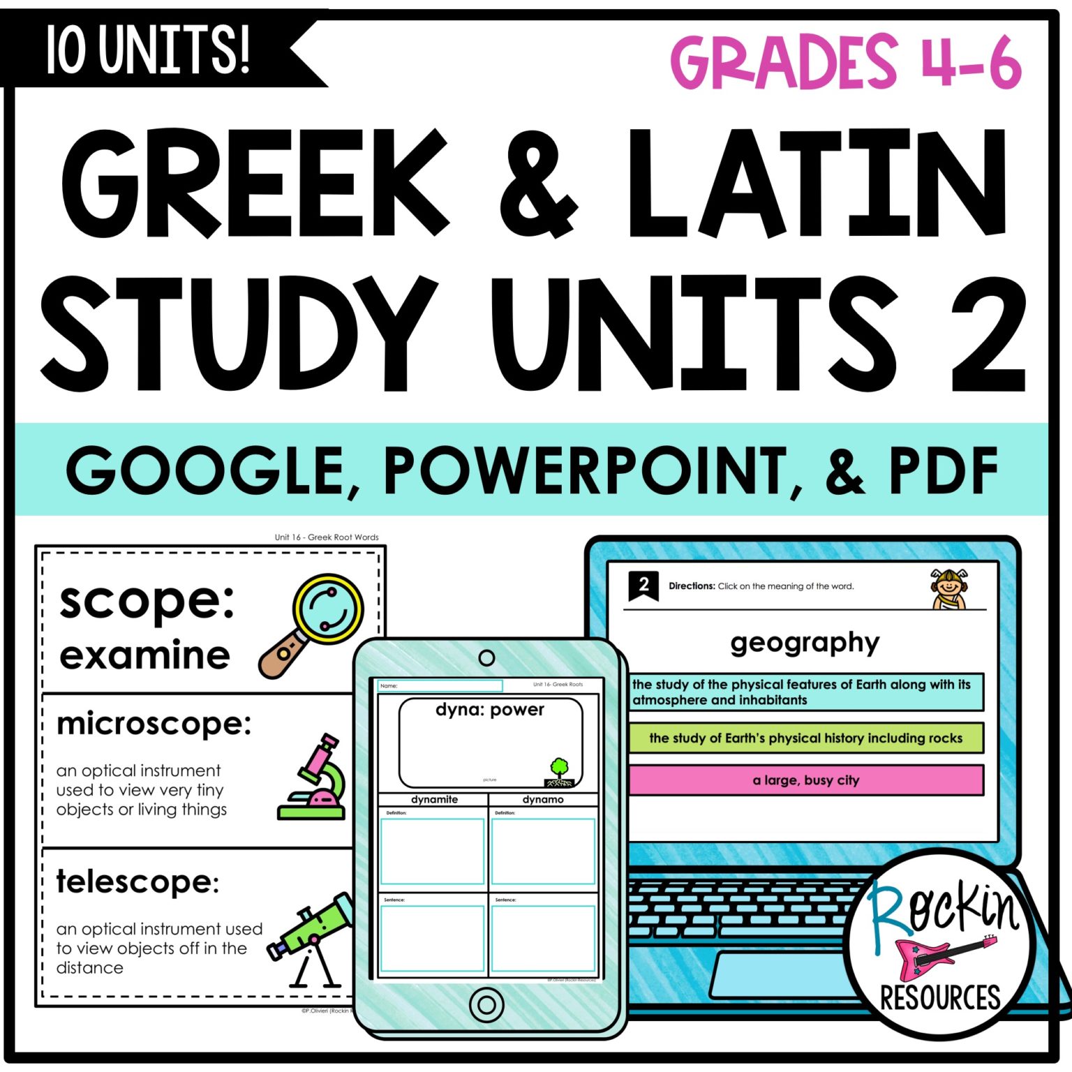 Greek and Latin Roots - Prefixes, Suffixes Study Units Bundle - 20 ...