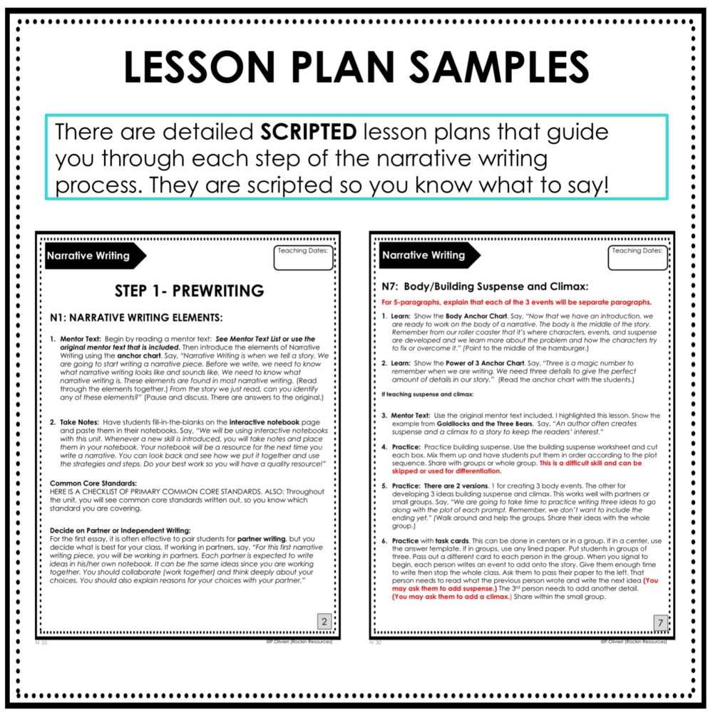 Step-By-Step Narrative Writing for Primary - Rockin Resources