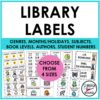 Classroom Library Labels and Calendar Cards - Rockin Resources