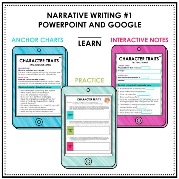 Narrative Writing for Middle School Digital Version - Rockin Resources