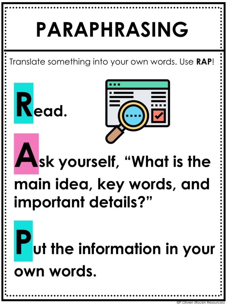How to Teach Text Evidence - Rockin Resources