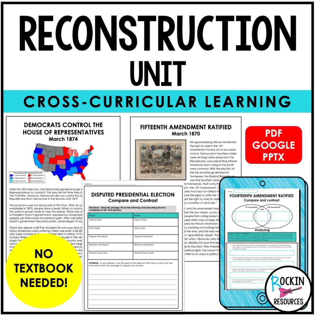 Reconstruction Unit - Reconstruction Activities - DIGITAL & PRINTABLE ...