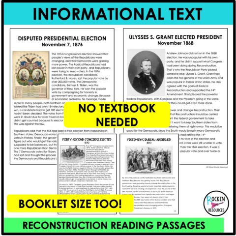Reconstruction Unit - Reconstruction Activities - DIGITAL & PRINTABLE ...