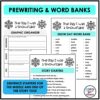 Snowflake Narrative Writing | WINTER WRITING ACTIVITY | SNOWFLAKE CRAFT ...