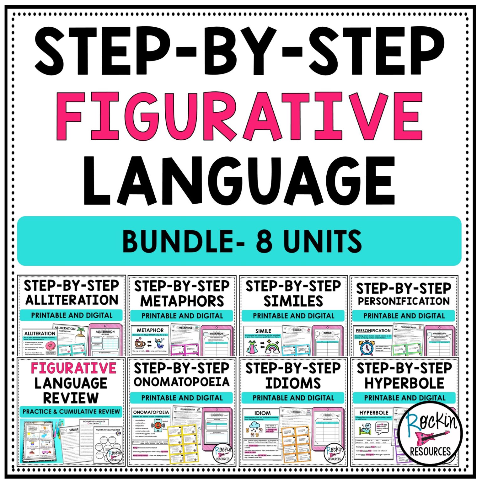 Figurative Language Bundle - Rockin Resources