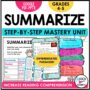 Step-by-Step Summarizing Unit - Rockin Resources