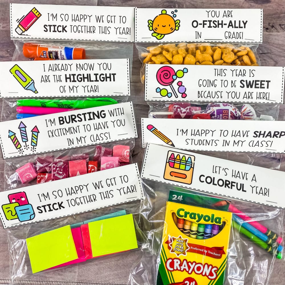 Treat Bag Labels for the Year - Rockin Resources