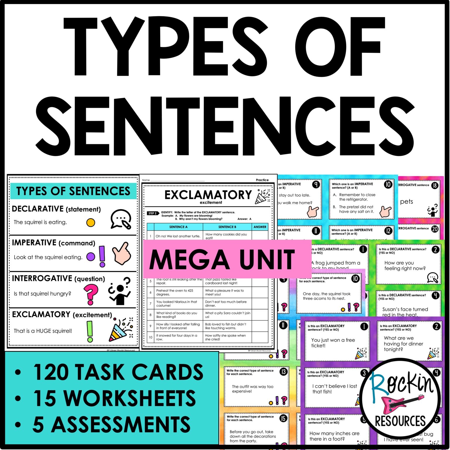 Types of Sentences | Declarative | Imperative | Interrogative ...