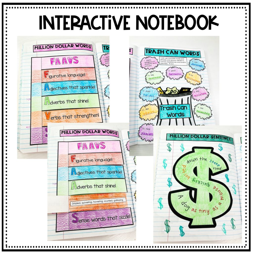 Word Choice Using Million Dollar Words- Editable! - Rockin Resources